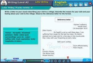 Digital Language Lab Software Writing Activity Infographics - English ...