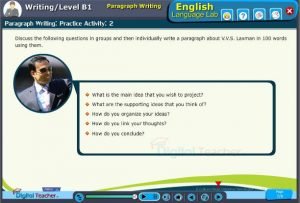 Digital Language Lab Software Writing Activity Infographics - English ...
