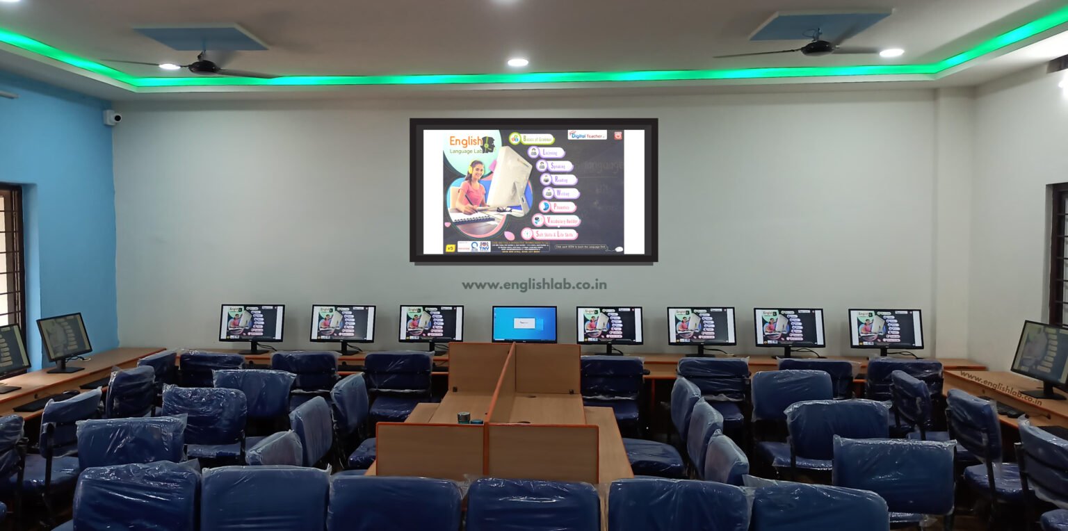 Set Up of English Lab Software at ZPHS Govt School (Husnabad) - English ...